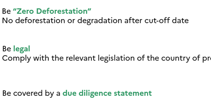 The European Deforestation-free Regulation - Stratégie nationale de ...